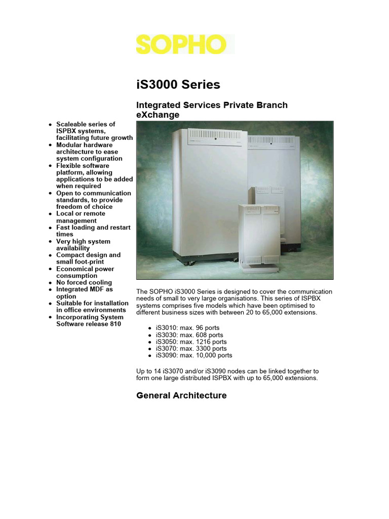 Is3000 Series | PDF