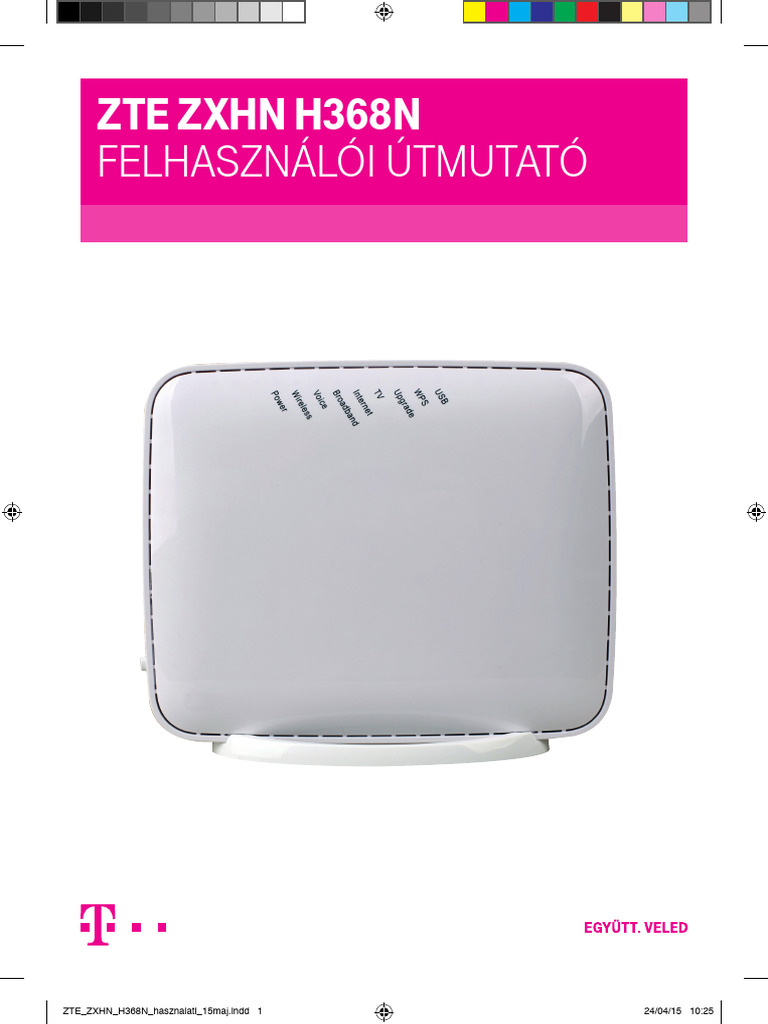 Zte h368n User Guide | PDF