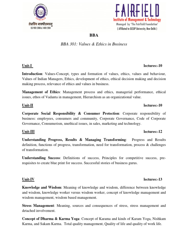 BECG Unit 1 and 2 | PDF