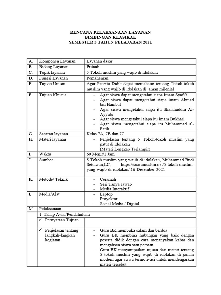 CONTOH Format RPL PPG (Ilham Akbar BKPI 3 B Layanana Info) | PDF