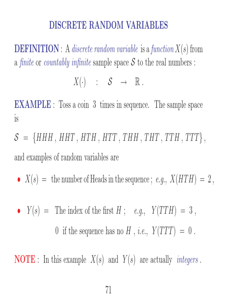 Chap2-Discrete Random Variables | PDF