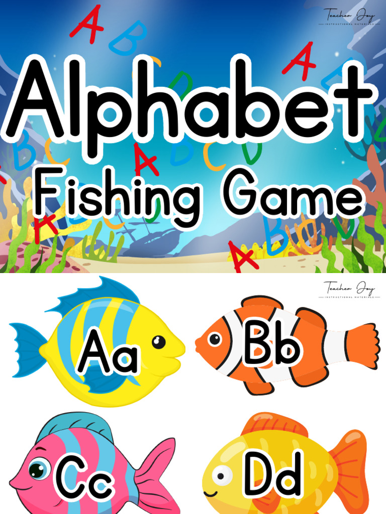 Alphabet Fishing Game | PDF