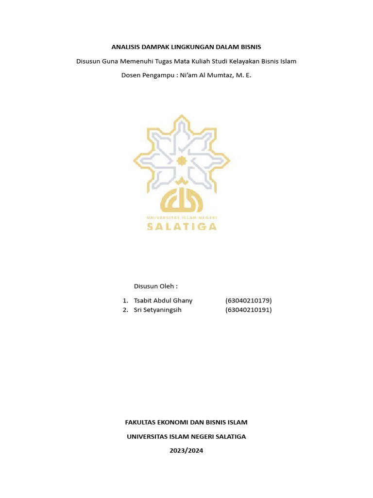 Kelompok 13 Skbi | PDF