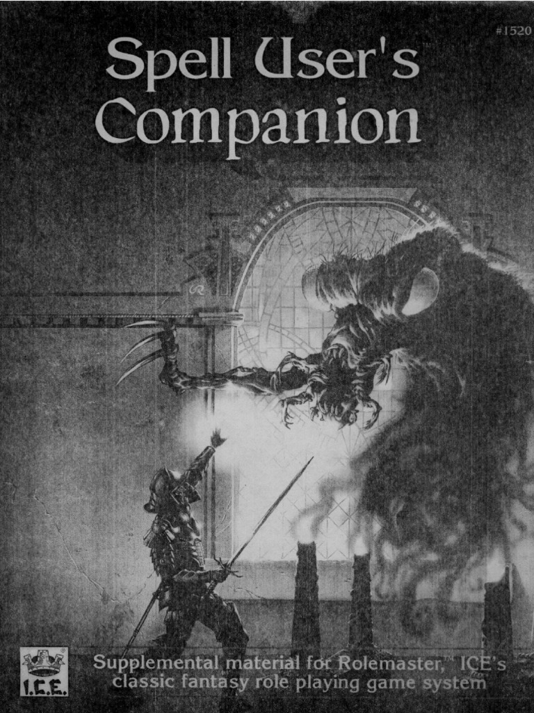 Rolemaster - Spell - Users - Companion - QOS - 4 | PDF
