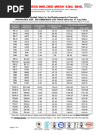 Square Mesh Fabric-A393 A252 A193 A142 | PDF | Materials | Building ...