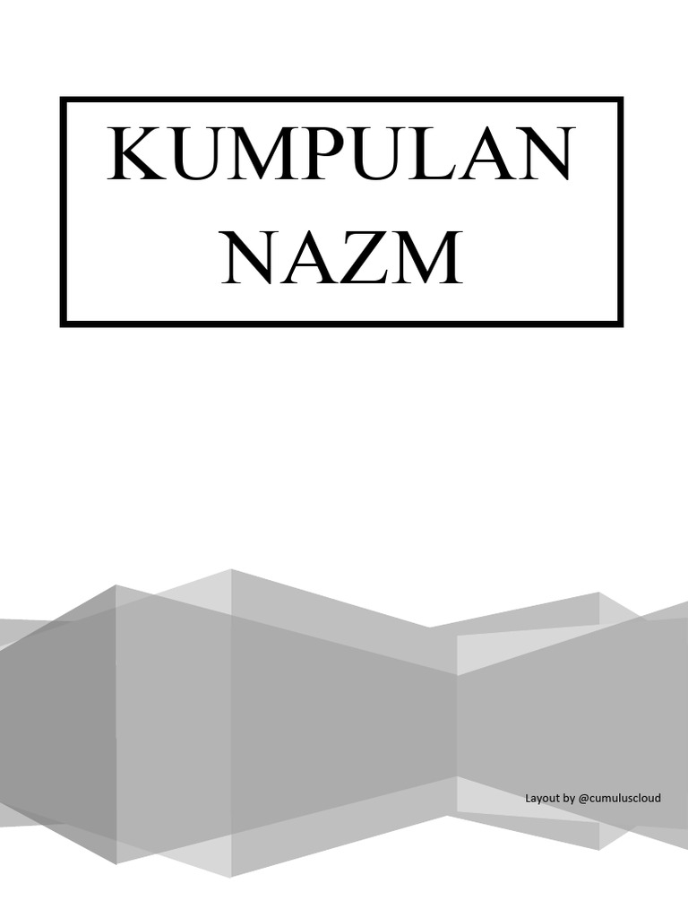 Kompilasi Nazm | PDF