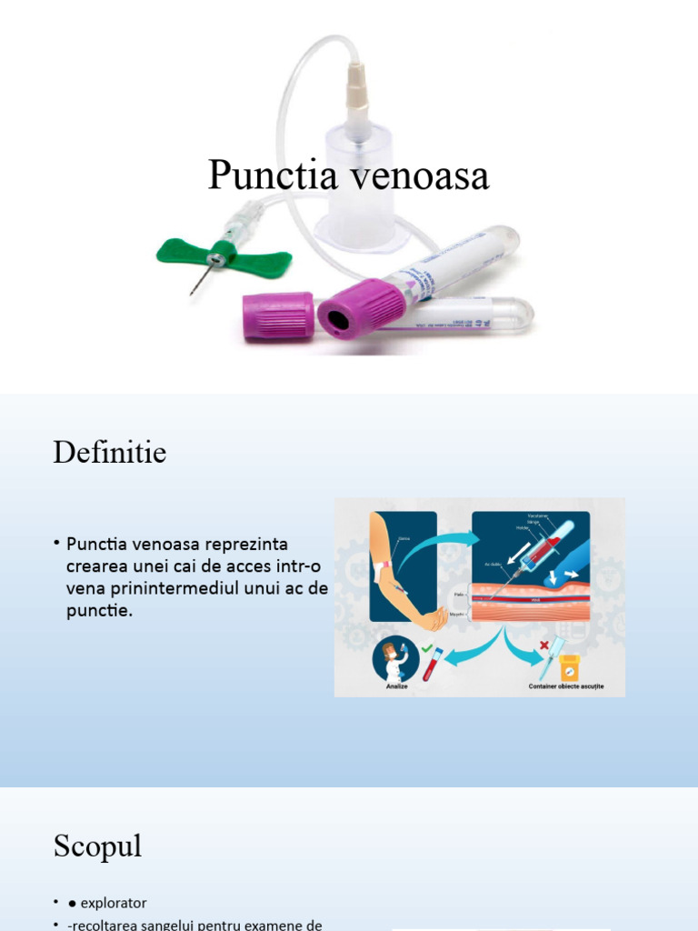 Punctia Venoasa | PDF