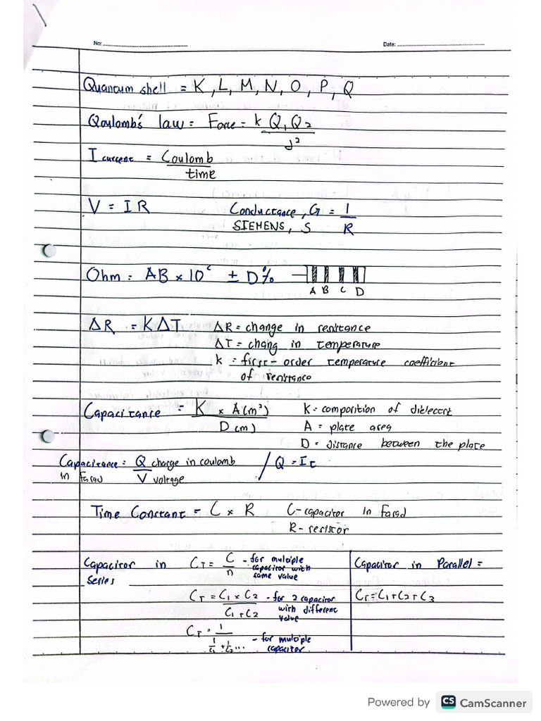 Notes Electrical | PDF