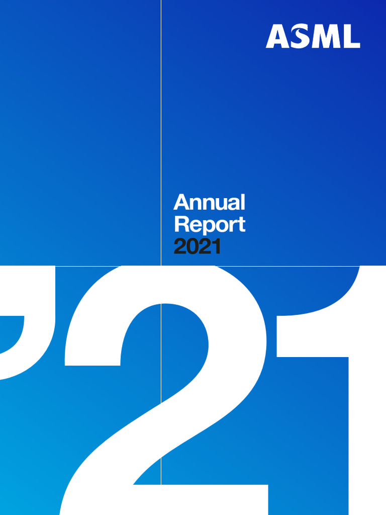 ASML Annual Report IFRS 2021 Egxdm5 | PDF