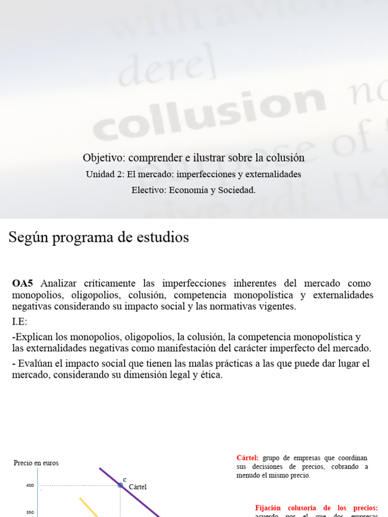 Clase 34 - Colusión | PDF