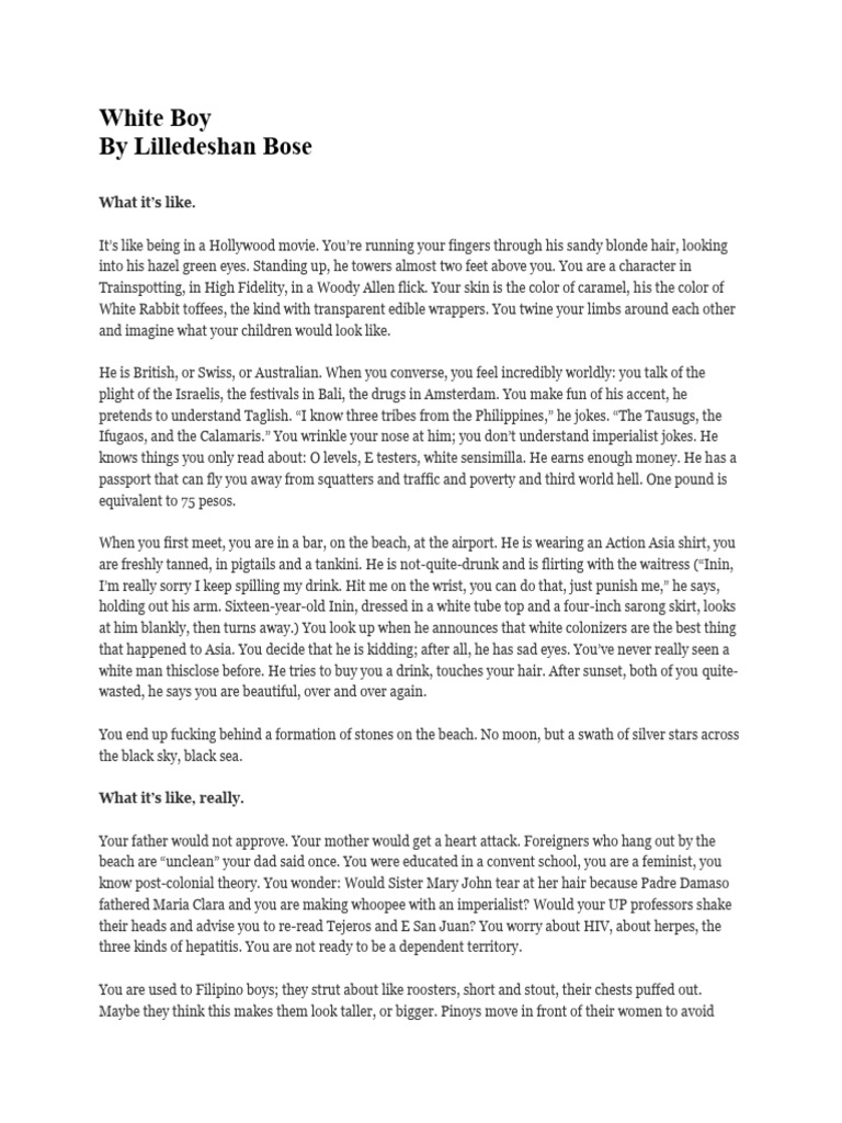 White Boy | PDF