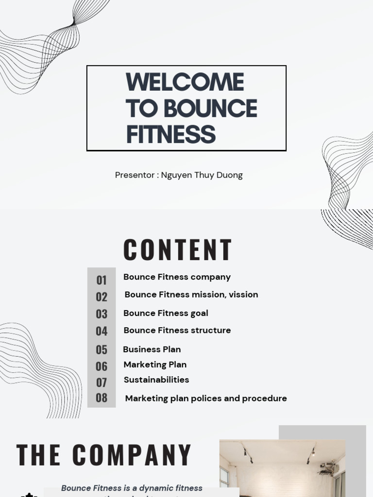 Bounce Fitness | PDF | Marketing | Sustainability