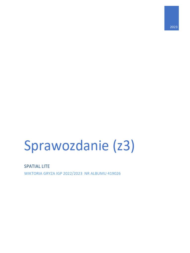34 Sprawozdanie 34 | PDF