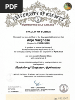 MBA - Sample Certificate | PDF