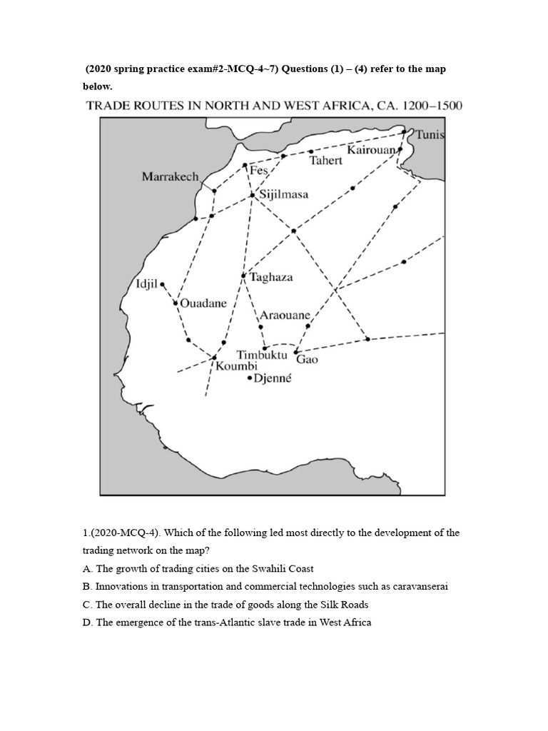世界史试题 新 | PDF | Sufism | Ottoman Empire