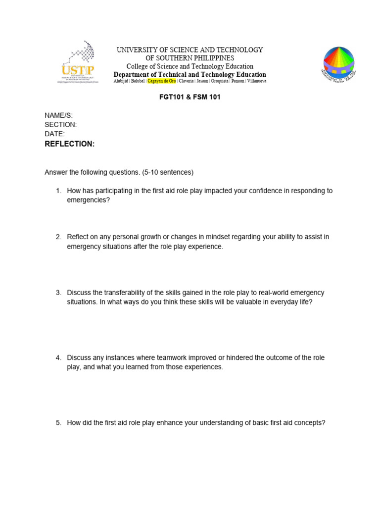 Reflection Paper | PDF | Science & Mathematics