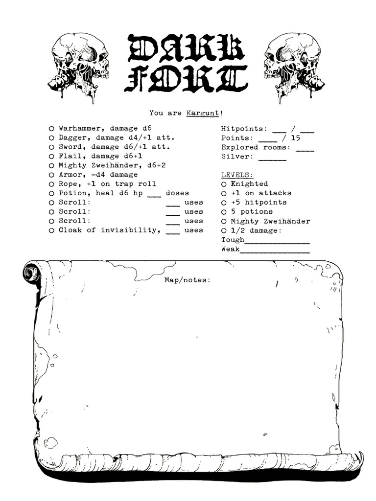 Dark Fort Sheet Nobg | PDF