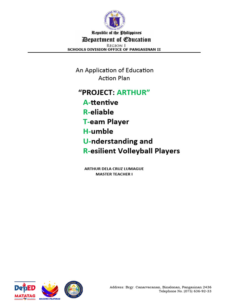 Project Arthur App For Ed | PDF | Psychological Resilience | Risk