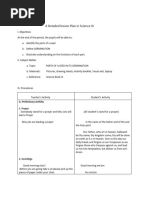 Grade 4 Science: Seed Germination Plan | PDF | Seed | Germination