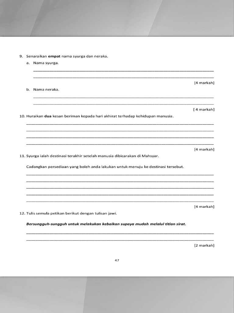 Modul Pendidikan Islam Tingkatan 3 Kssm Pdf