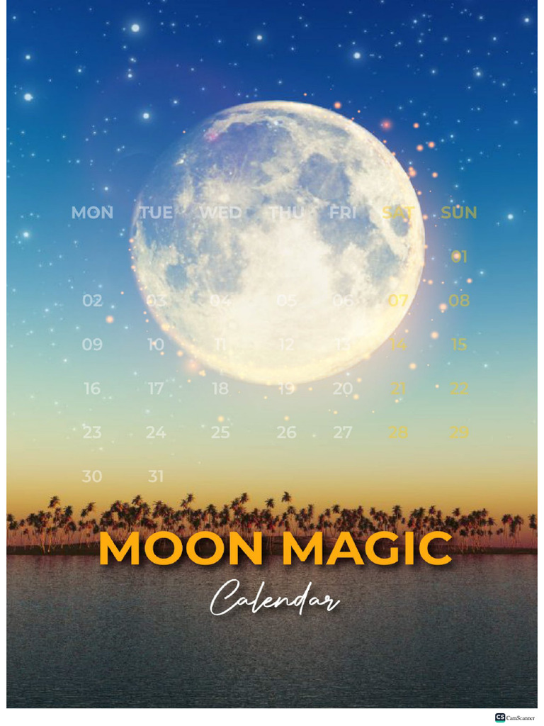 Moon Magic Calendar | PDF
