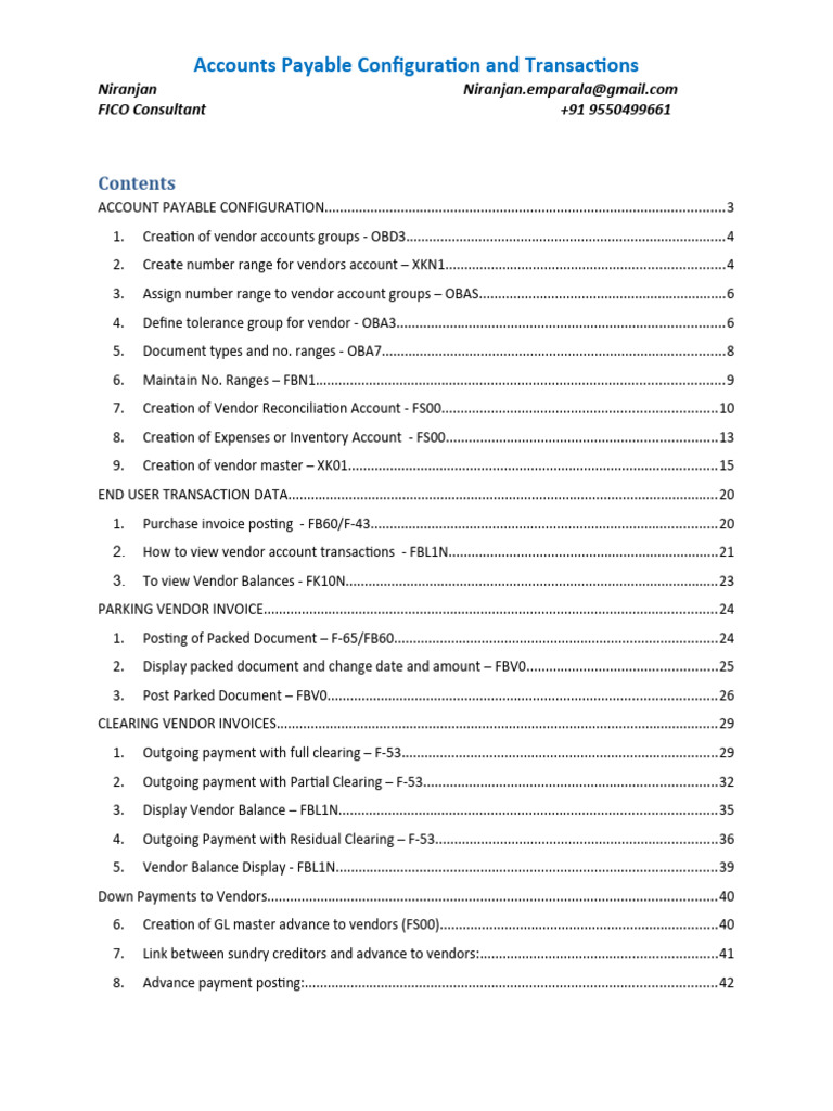 Accounts Payable Setup and Processes | PDF | Accounts Payable | Corporate Jargon