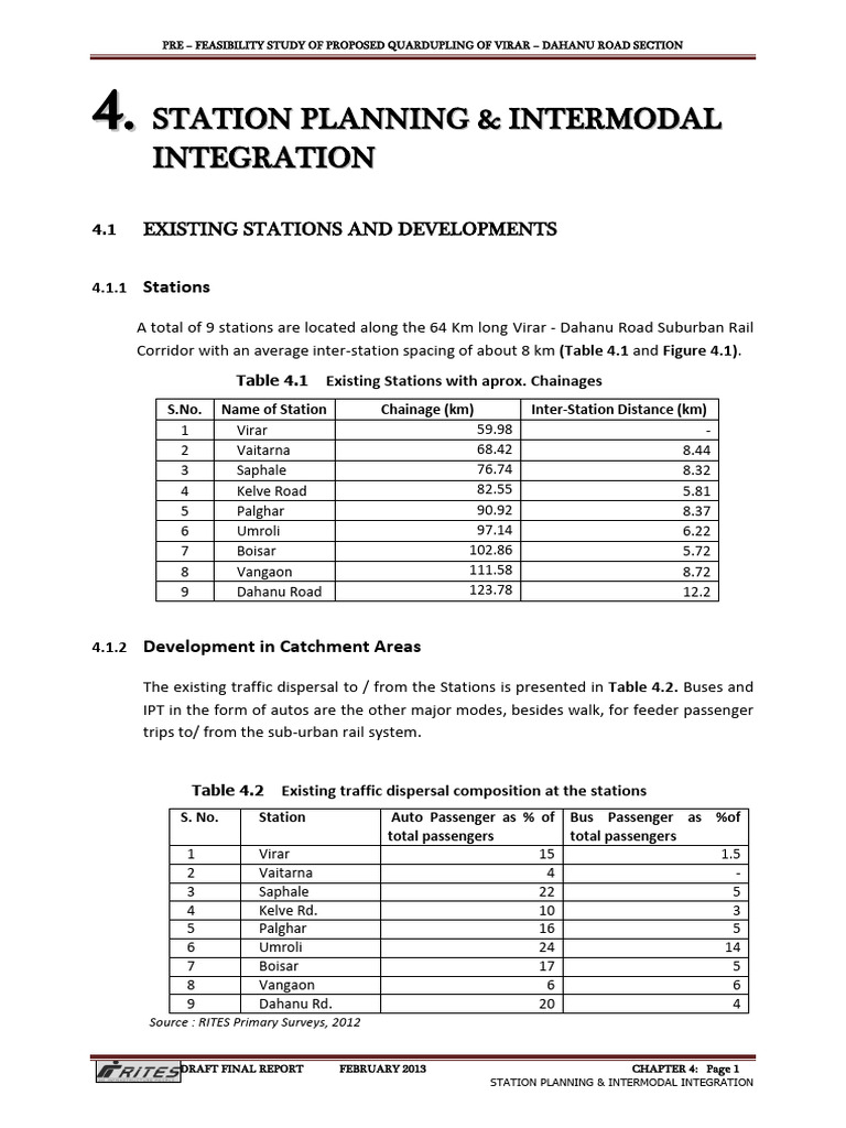 Chapter 4 Station Planning Pdf