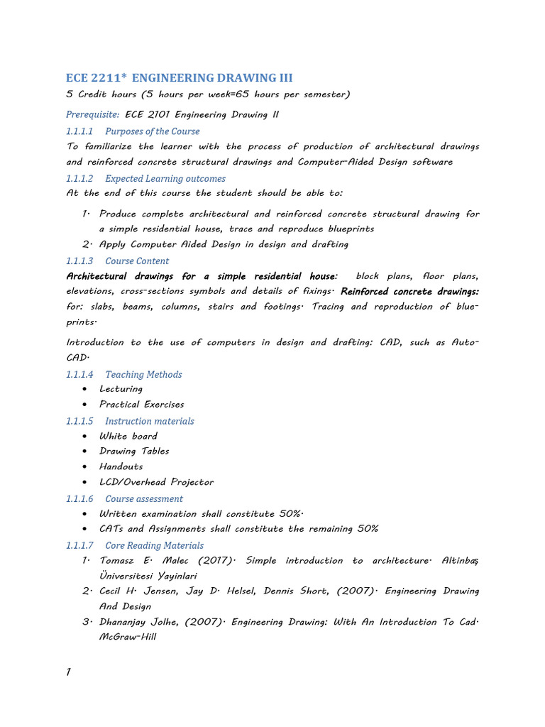 Engineering Drawing for Students | PDF | Technical Drawing | Drawing