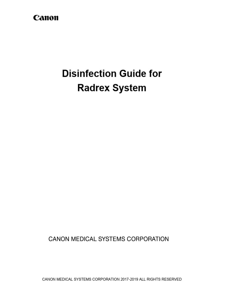 Canon Radrex | PDF