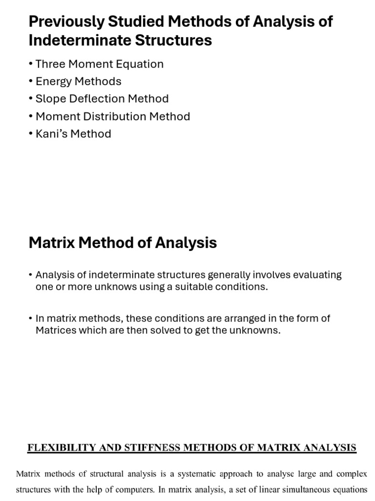 Matrix Methods | PDF