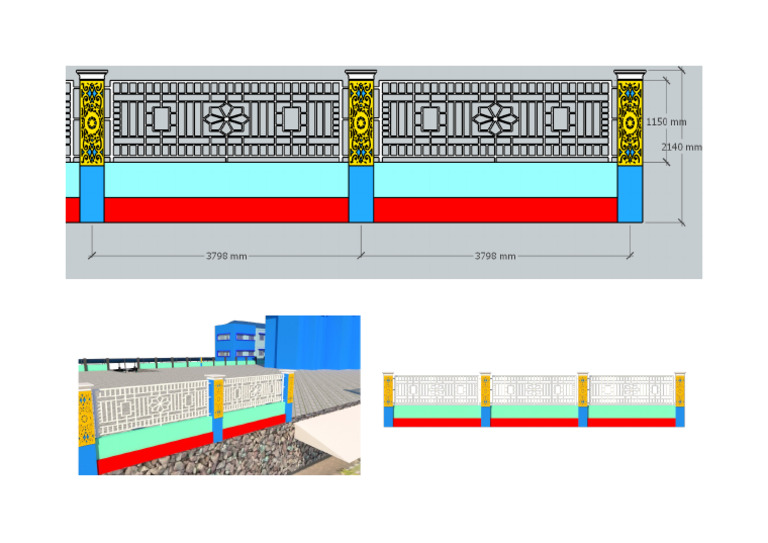Contoh Gambar Pagar | PDF