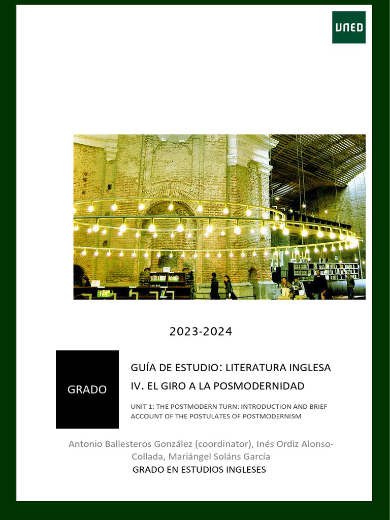 Study Guide Unit 1. Literatura Inglesa Iv 2023-2024 | PDF | Social ... Study Guide Unit 1. Literatura Inglesa Iv 2023-2024 | PDF | Social ...