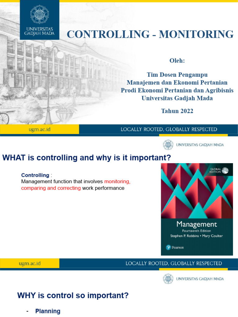 Controlling and Monitoring | PDF