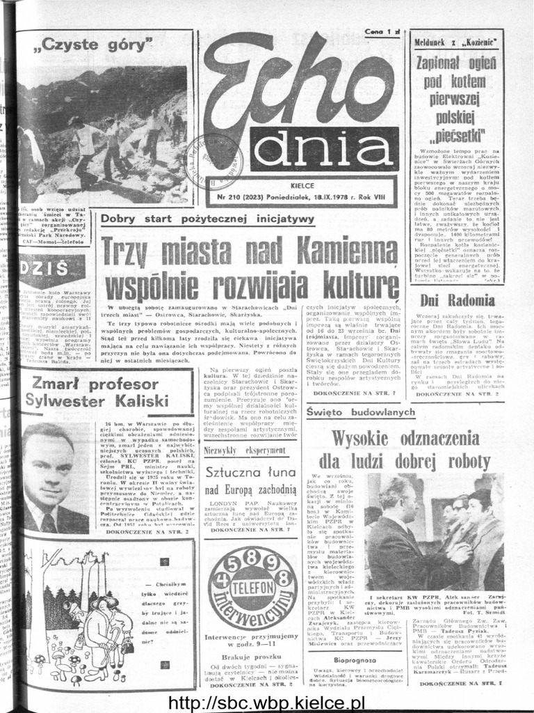 Echo Dnia 1978 NR 210ocr | PDF