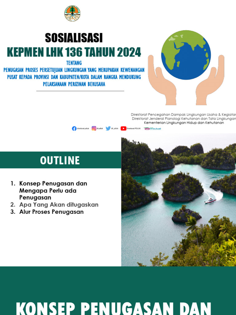 3_Presentasi Kepmen LHK 136 Tahun 2024 | PDF