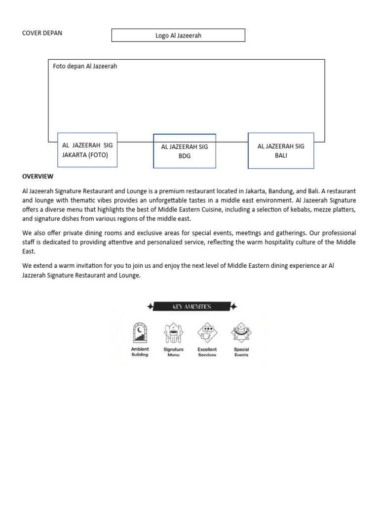 Brief Factsheet | PDF | Lunch | Restaurants