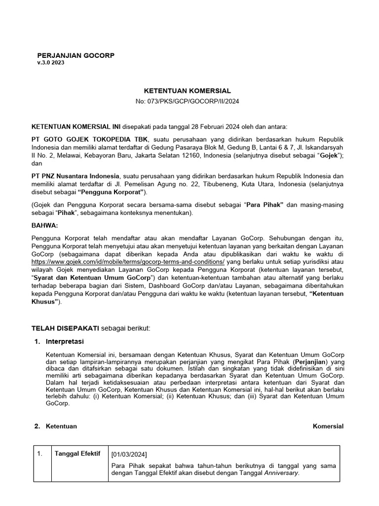 PlanetNet Zero Draft Agreement | PDF