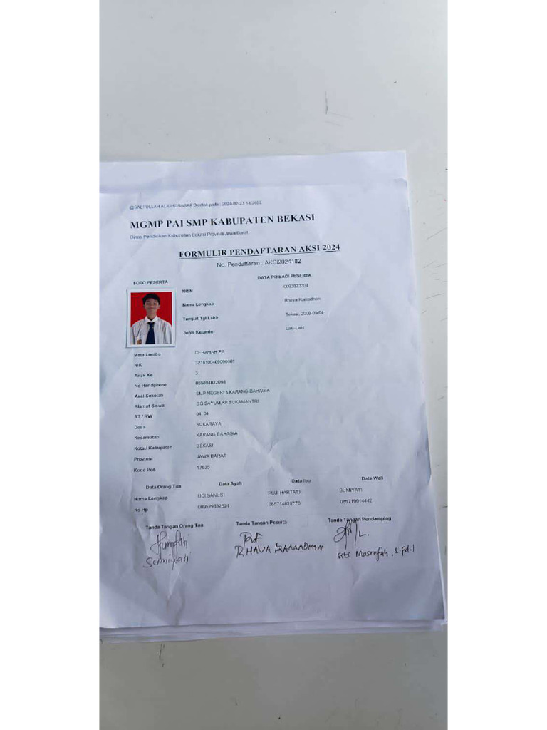 Aksi2024182 - Ceramah Pa - Rhava Ramadhan | PDF