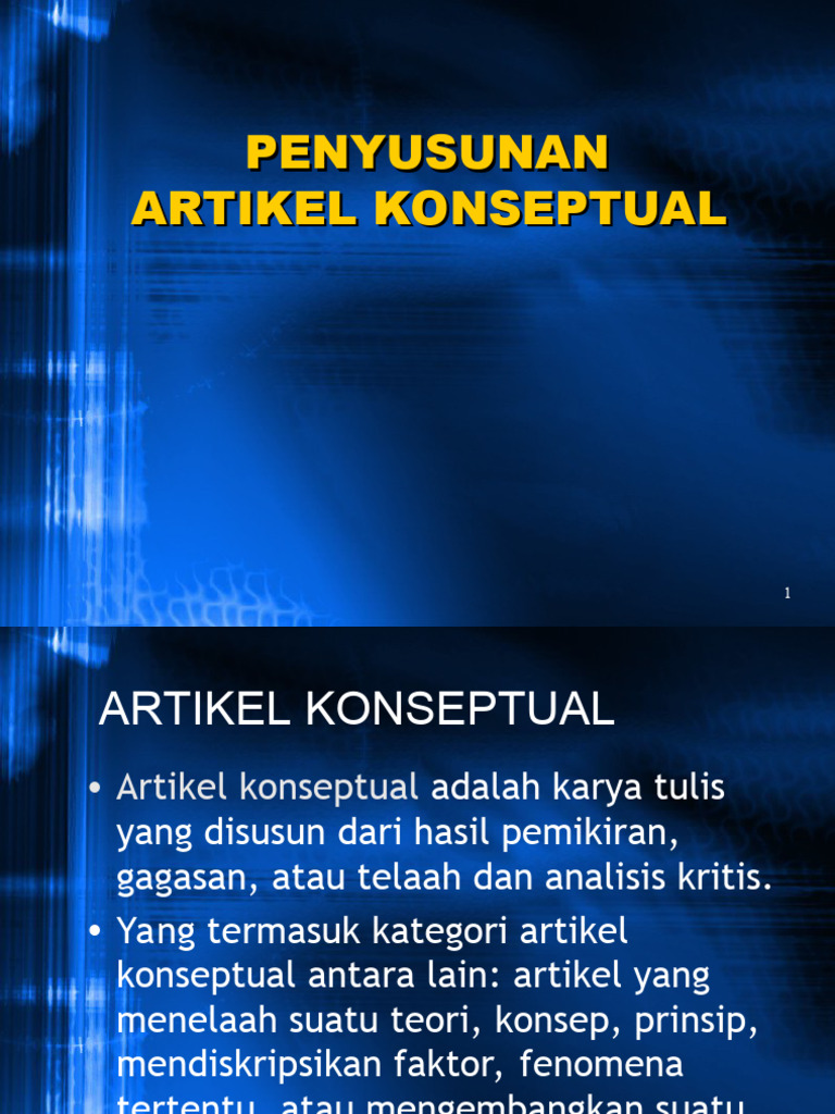 2-ILMIAH-artikel Konseptual | PDF