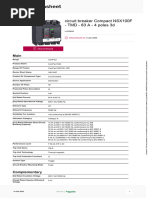 Product Datasheet: Circuit Breaker Compact NSX400N - Micrologic 2.3 ...