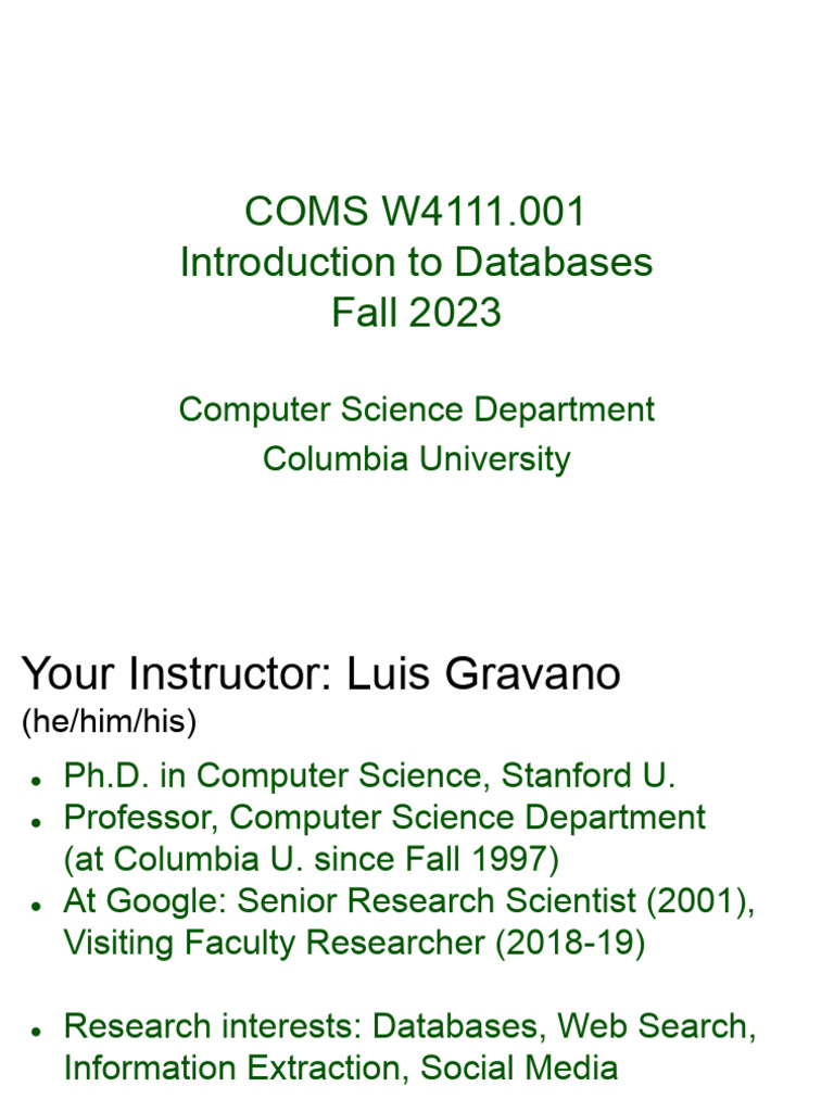 Lect01-Annotated DB | PDF | Databases | Application Software
