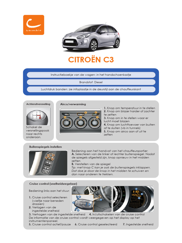 Citroen C3-GPS-NL | PDF
