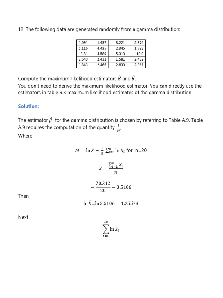 Solution | PDF | Probability | Applied Mathematics