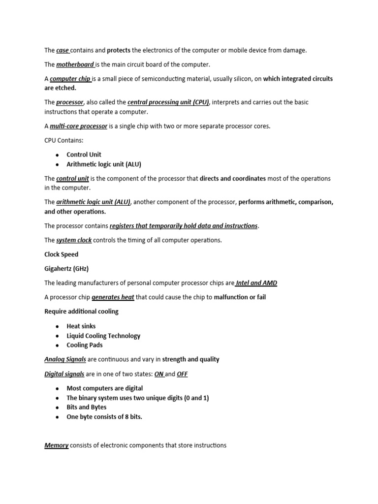 Module 5 | PDF | Random Access Memory | Central Processing Unit