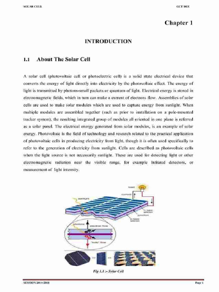 Solar Cell PDF | PDF