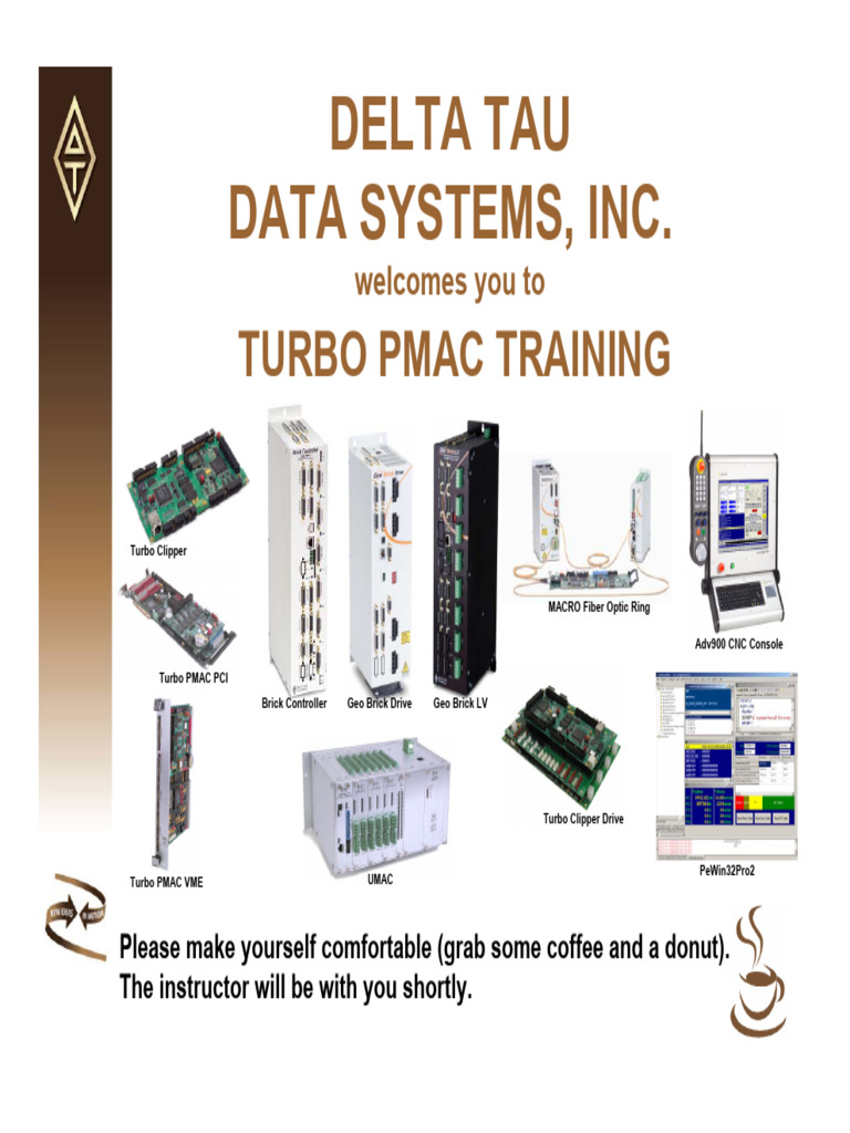 Turbo PMAC Training | PDF | Programmable Logic Controller | Electric Motor