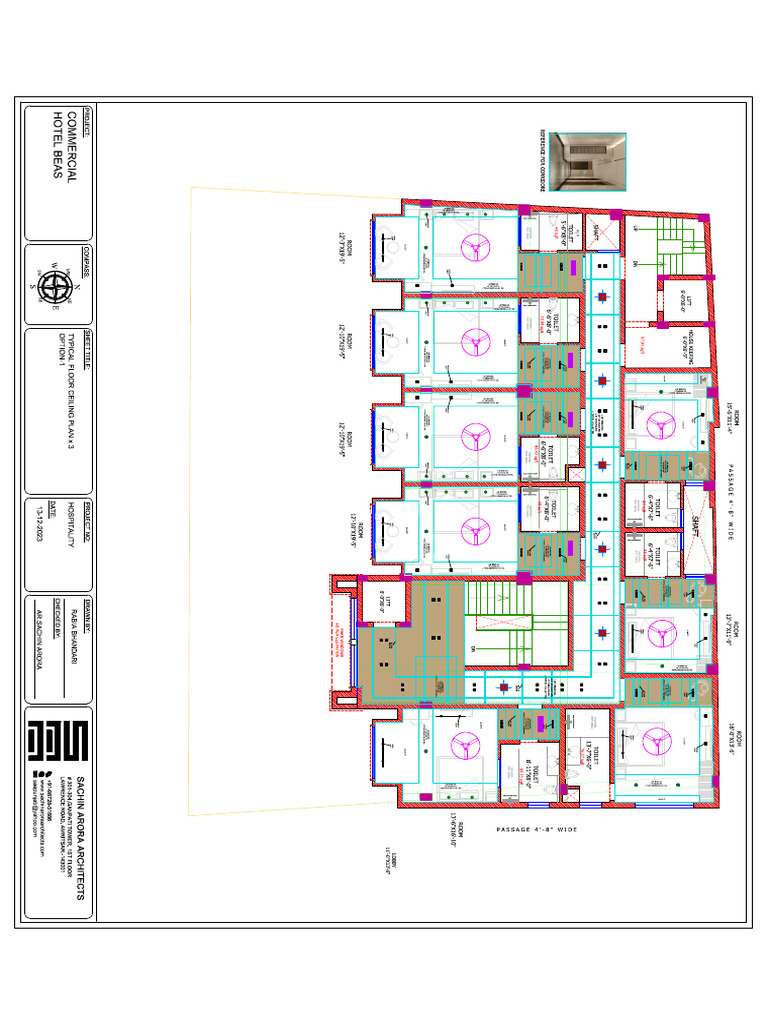 Typical Floor Ceiling Plan (Option-1) 13-12-2023 | PDF