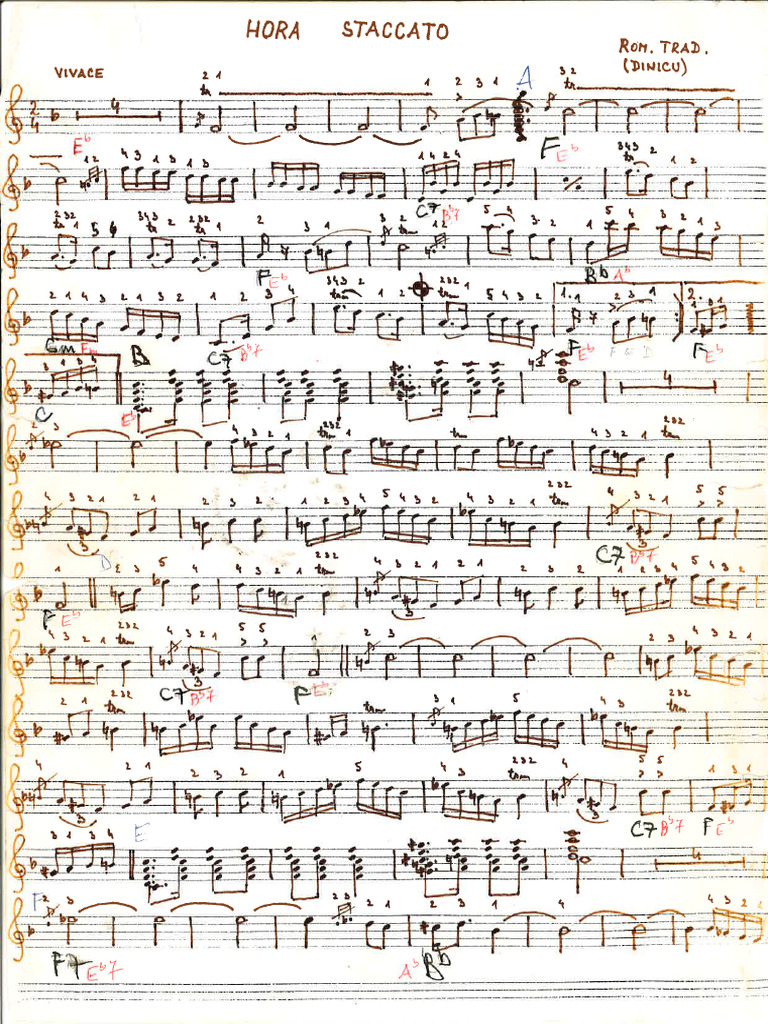 Hora Staccato | PDF