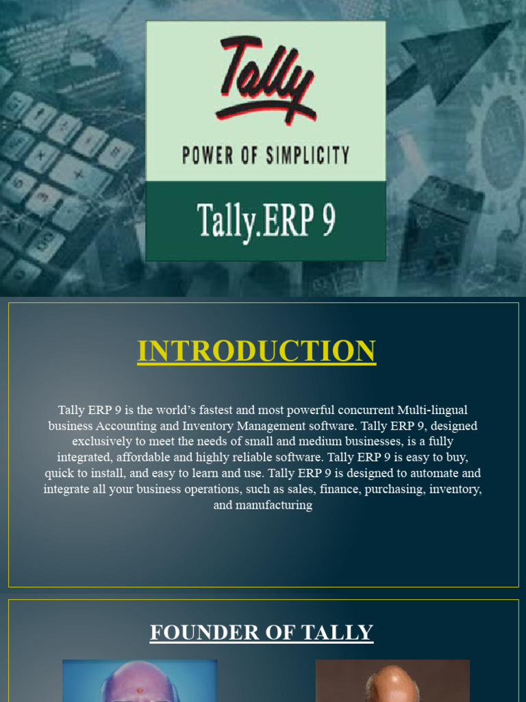 Tally Erp.9 Group 4 | PDF