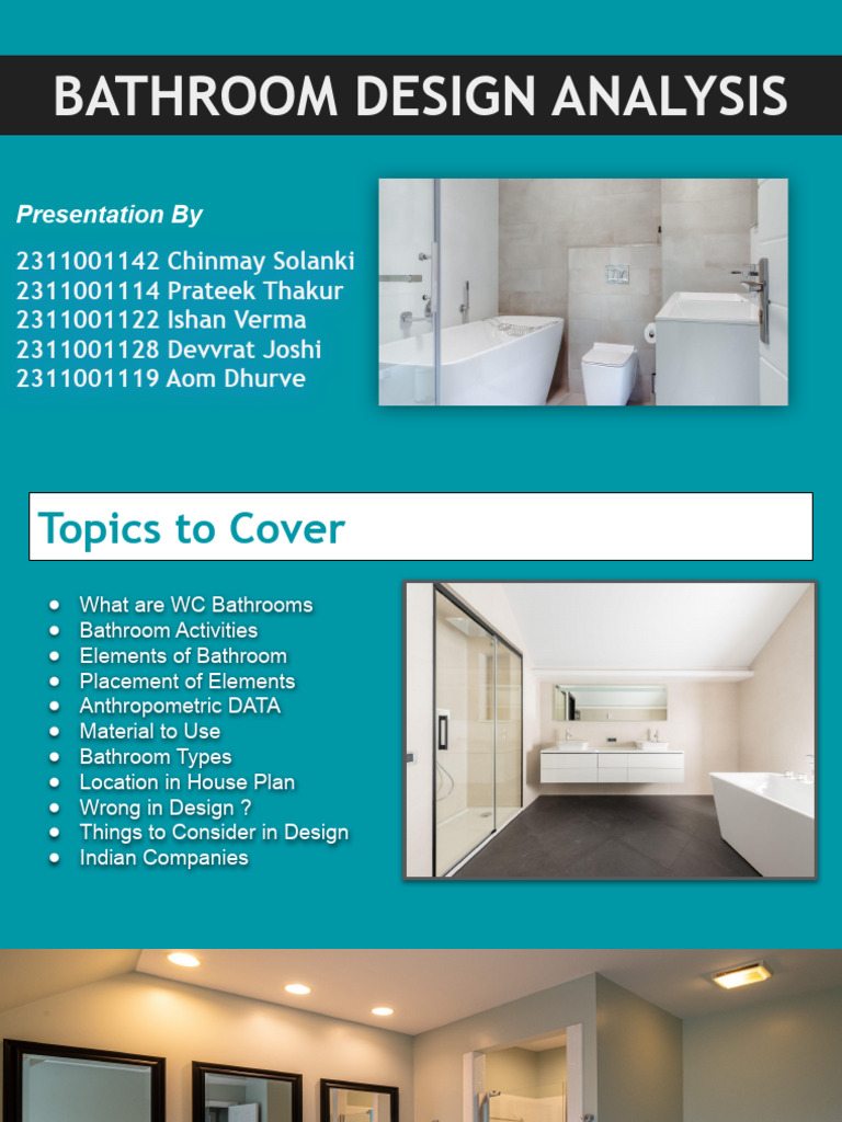 New Bathroom Design | PDF | Bathroom | Architectural Design